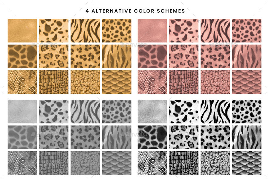 Animal Patterns, Graphics | GraphicRiver