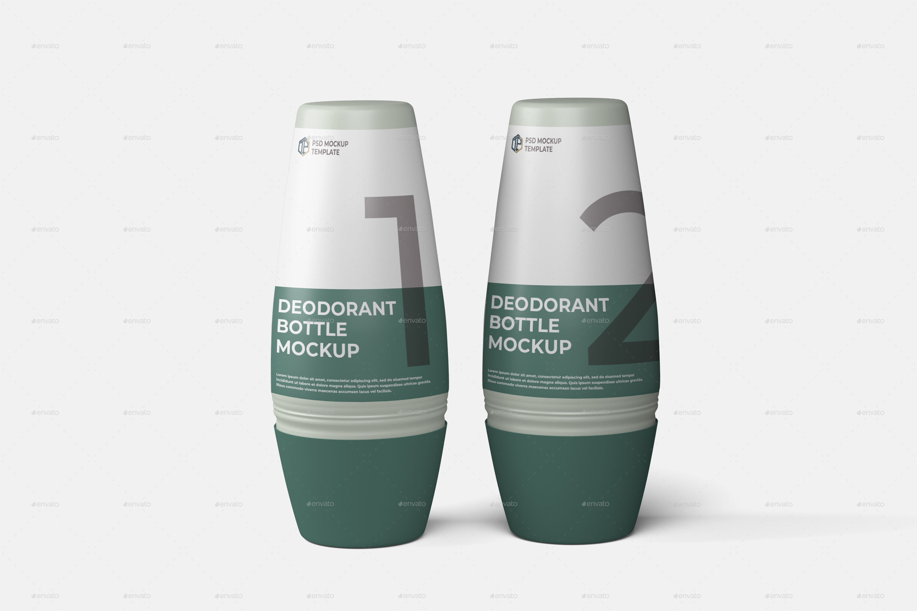 Roll-On Deodorant Mockups by tiyasprabawa | GraphicRiver