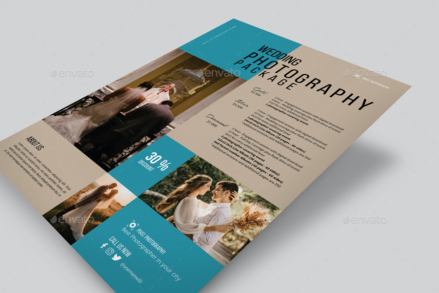 Wedding Photography Flyer, Print Templates | GraphicRiver