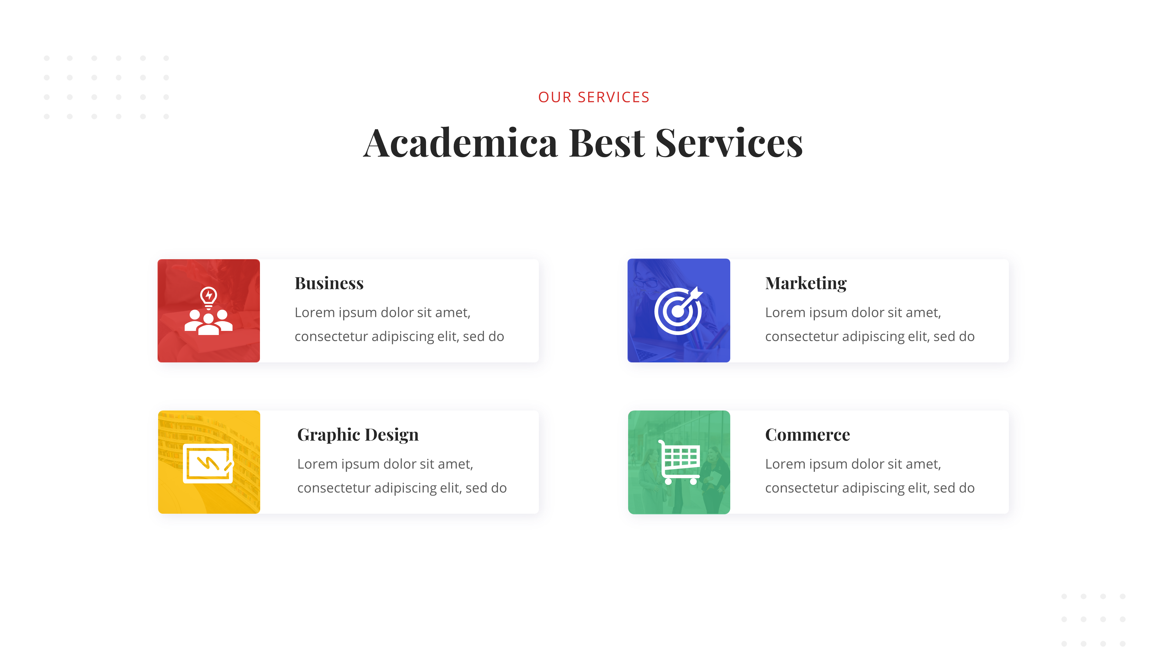 Academica - Education Google Slide Template, Presentation Templates
