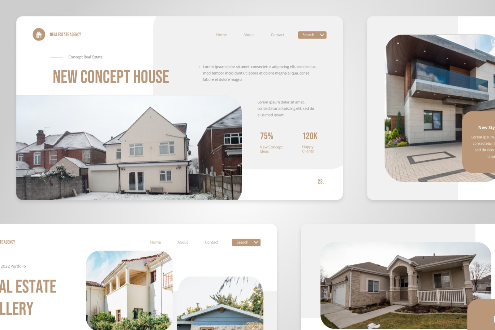 Housely - Real Estate Powerpoint Template, Presentation Templates ...