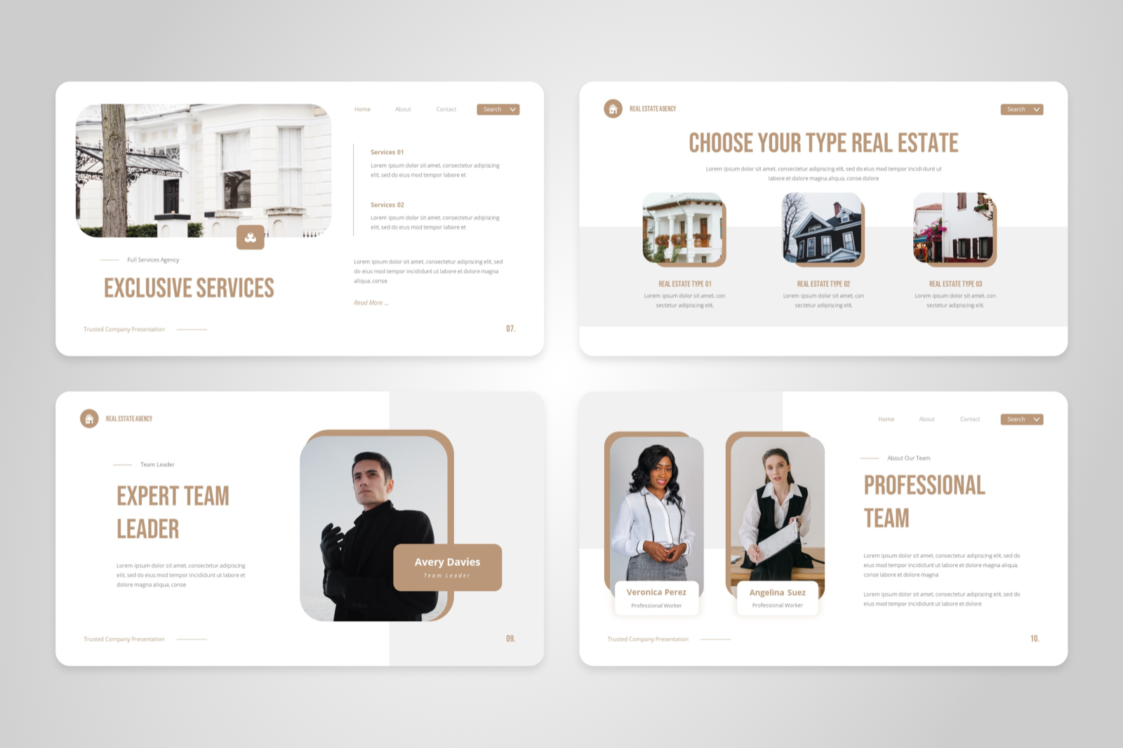 Housely - Real Estate Powerpoint Template, Presentation Templates ...