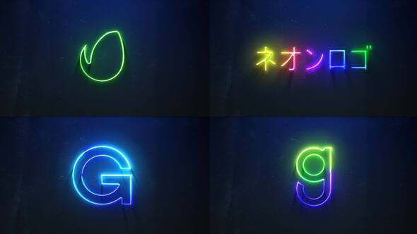 Neon Logo Reveal, Premiere Pro Templates | VideoHive