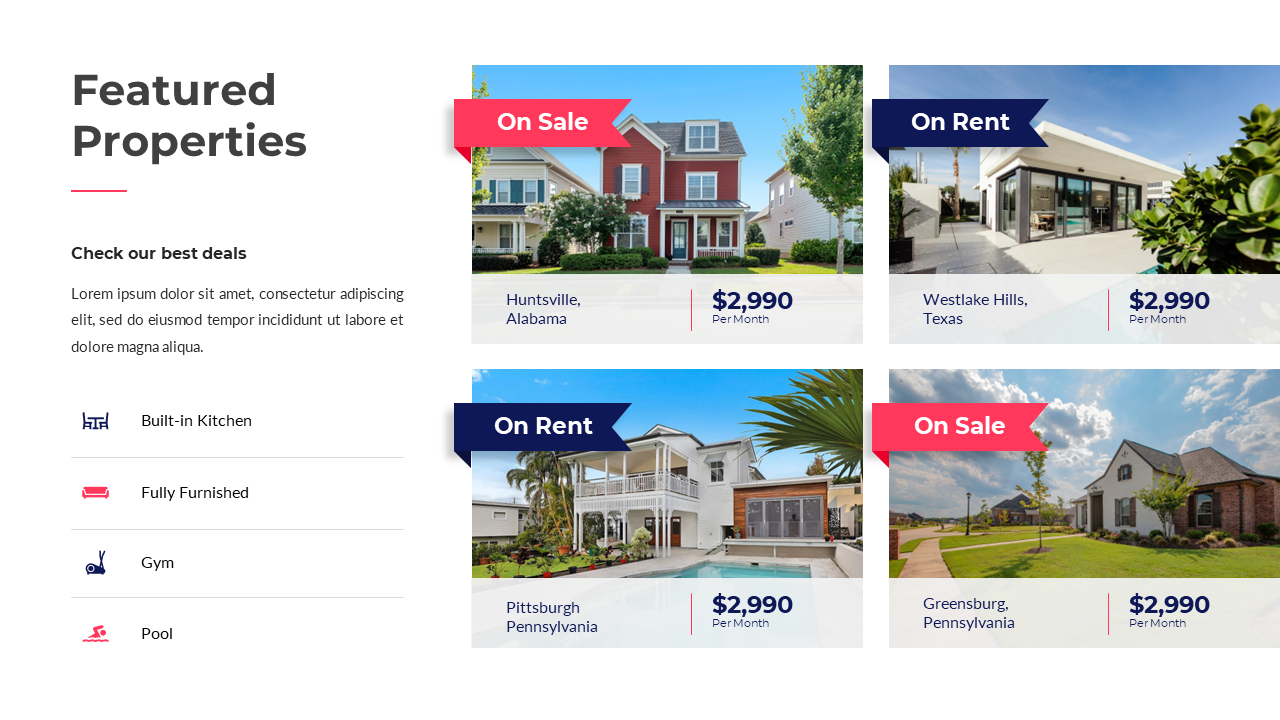 Huis– Real Estate Keynote Template, Presentation Templates | GraphicRiver