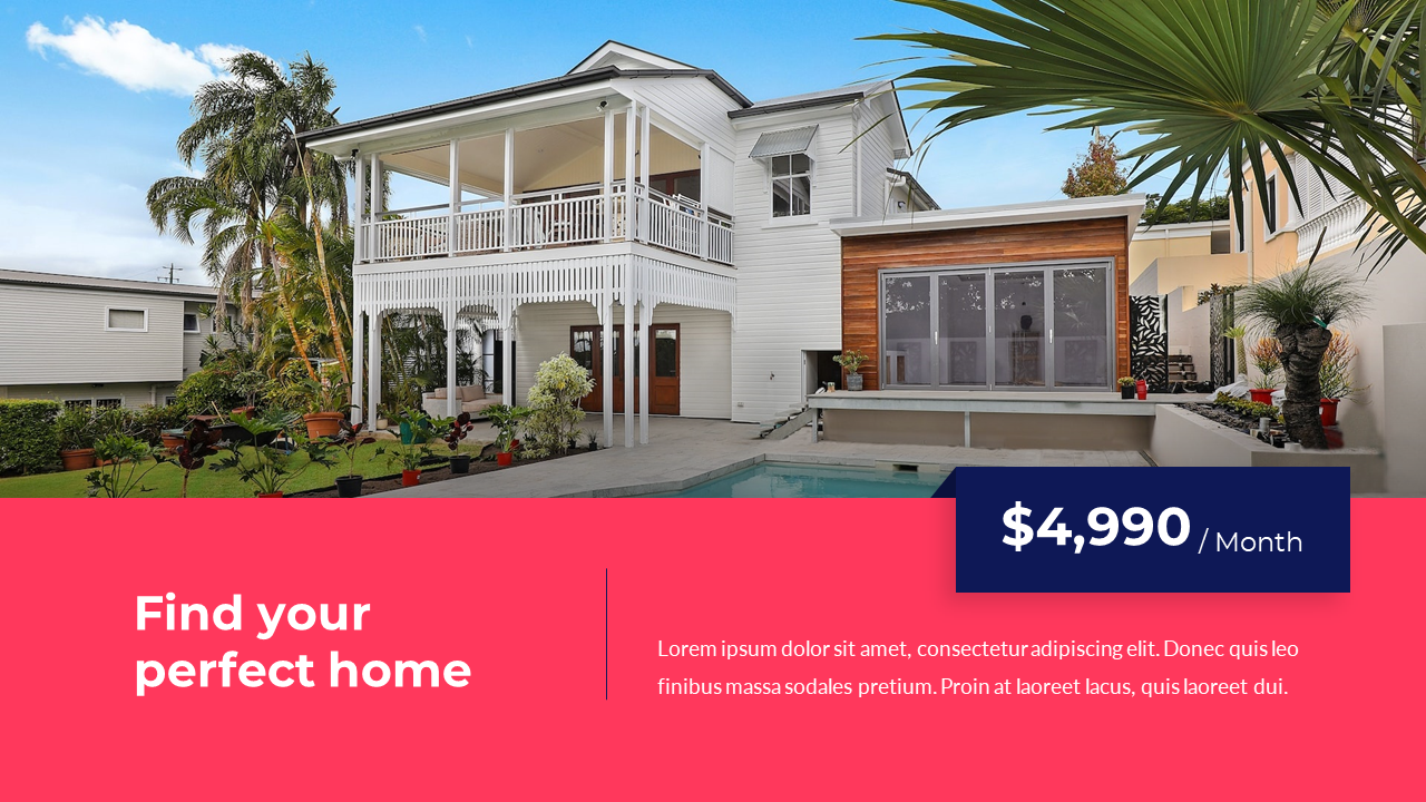 Huis– Real Estate Keynote Template, Presentation Templates | GraphicRiver