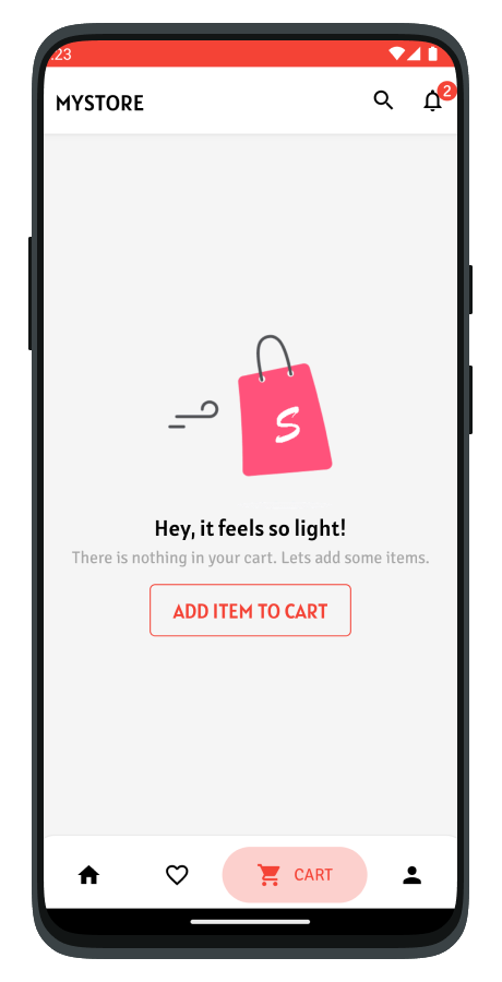 Ecommerce App Template in React Native | Multi Language | Light Mode ...