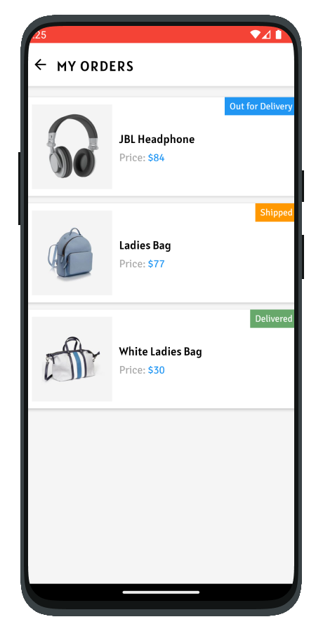 Ecommerce App Template in React Native | Multi Language | Light Mode ...