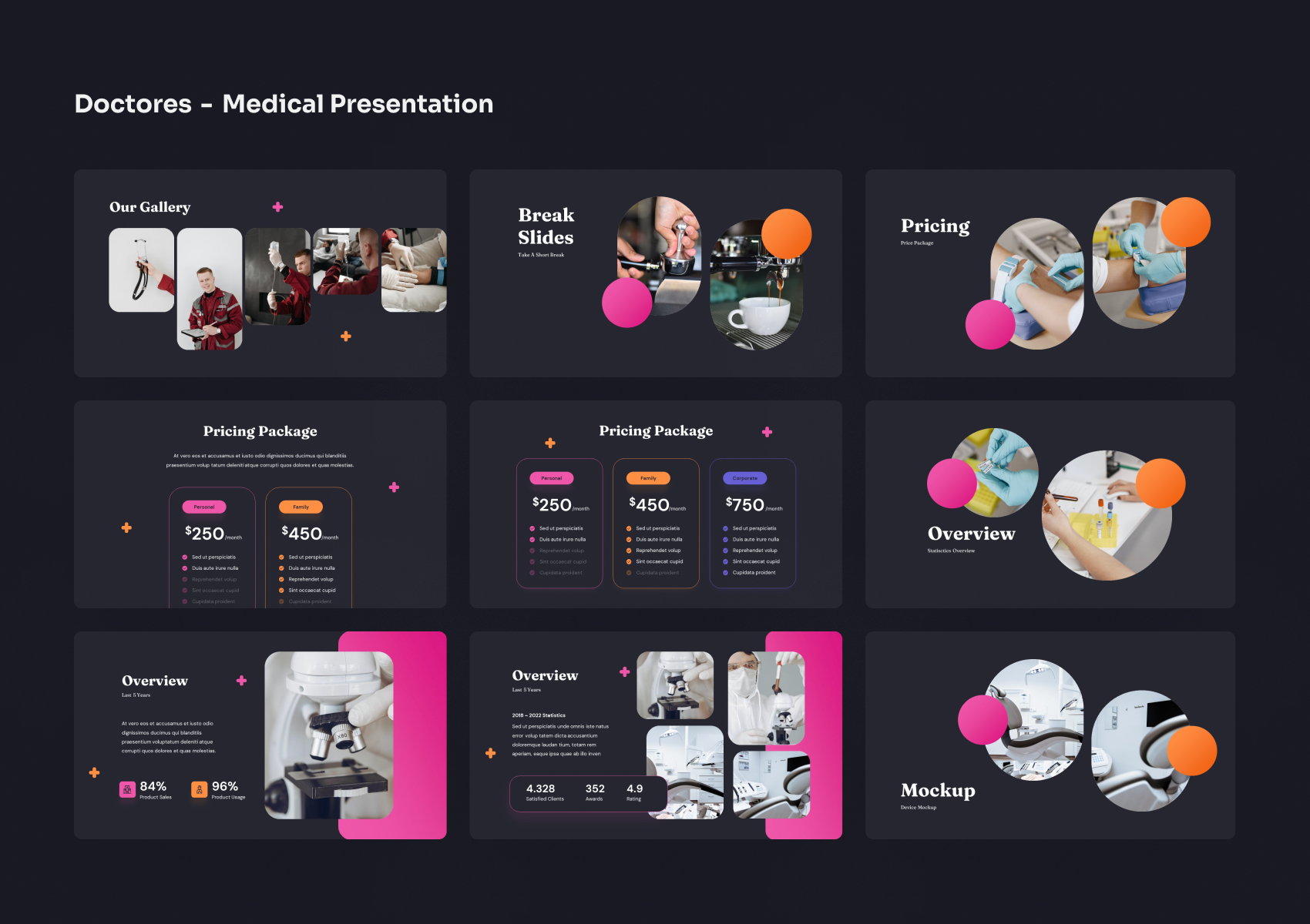 Doctores - Medical PowerPoint Presentation, Presentation Templates
