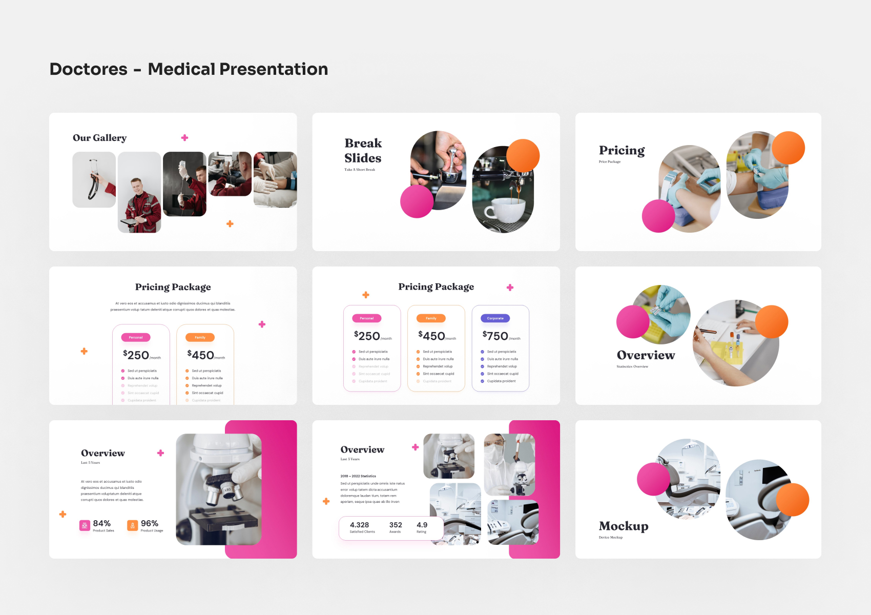 Doctores - Medical PowerPoint Presentation, Presentation Templates