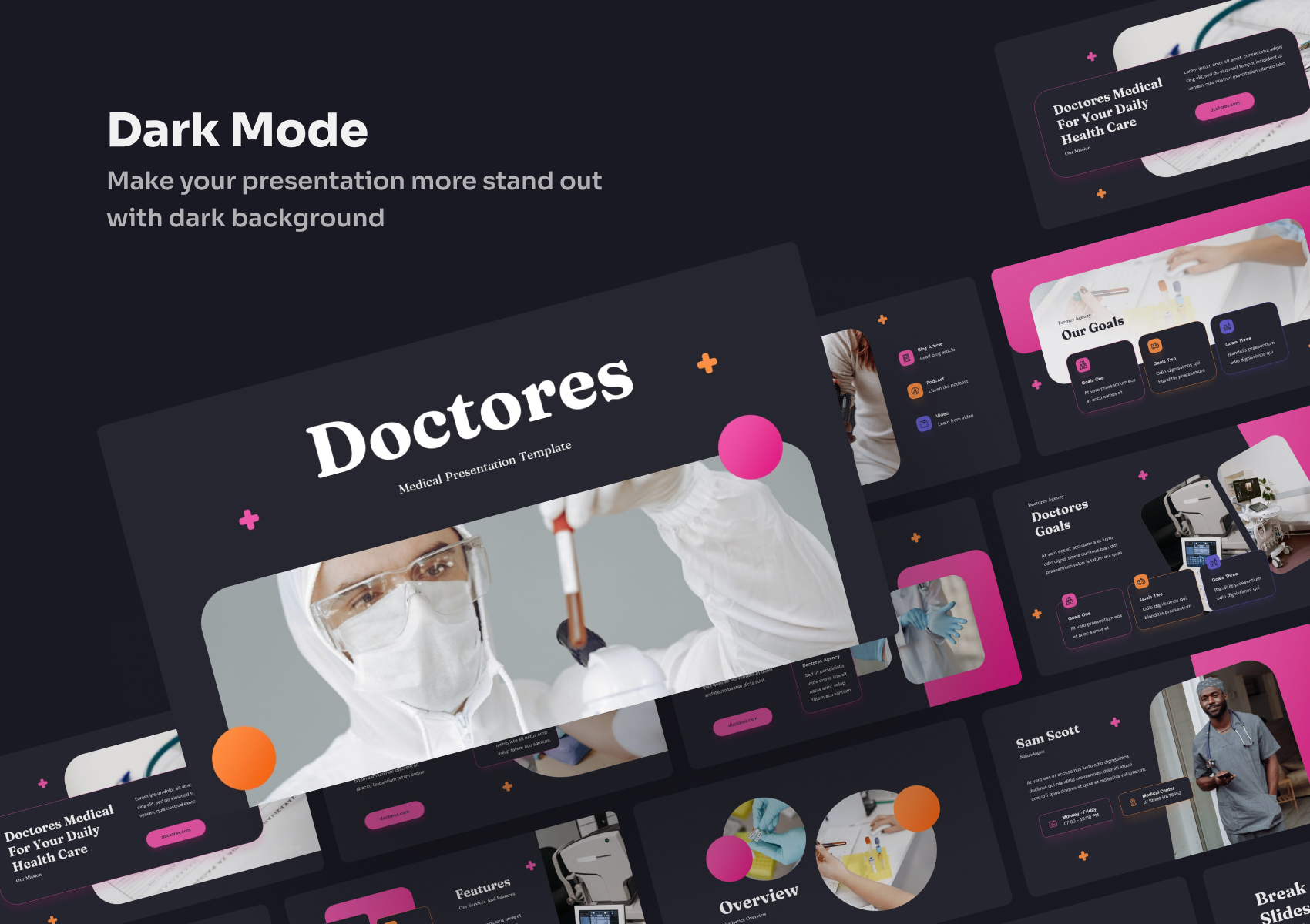 Doctores - Medical PowerPoint Presentation, Presentation Templates