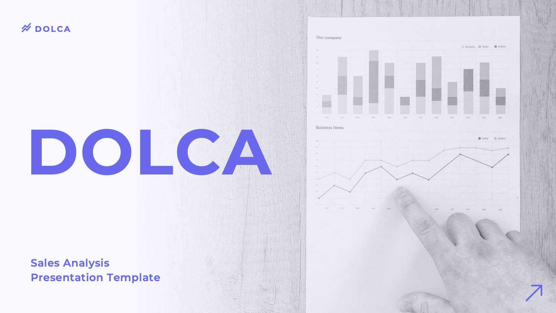 Dolca - Sales Analysis Presentation Google Slides, Presentation Templates