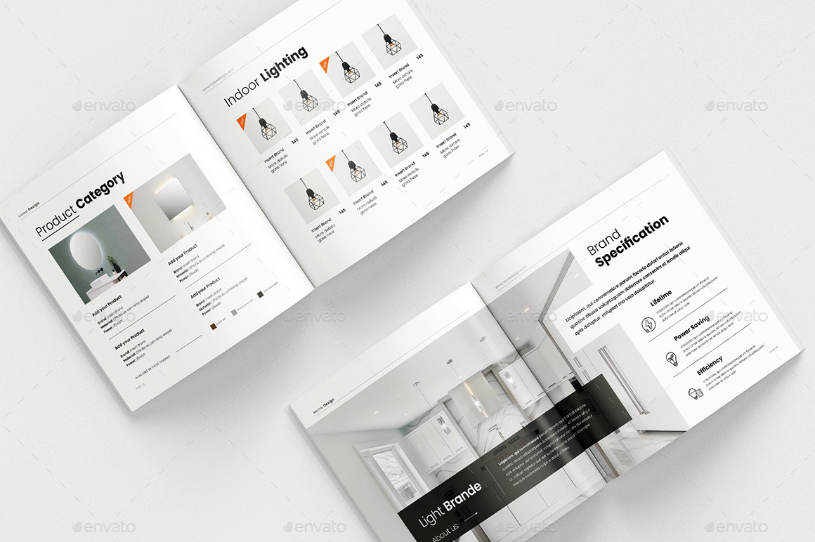 Square - Catalog Brochure Template, Print Templates | GraphicRiver