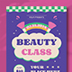 Beauty Class Flyer, Print Templates | GraphicRiver