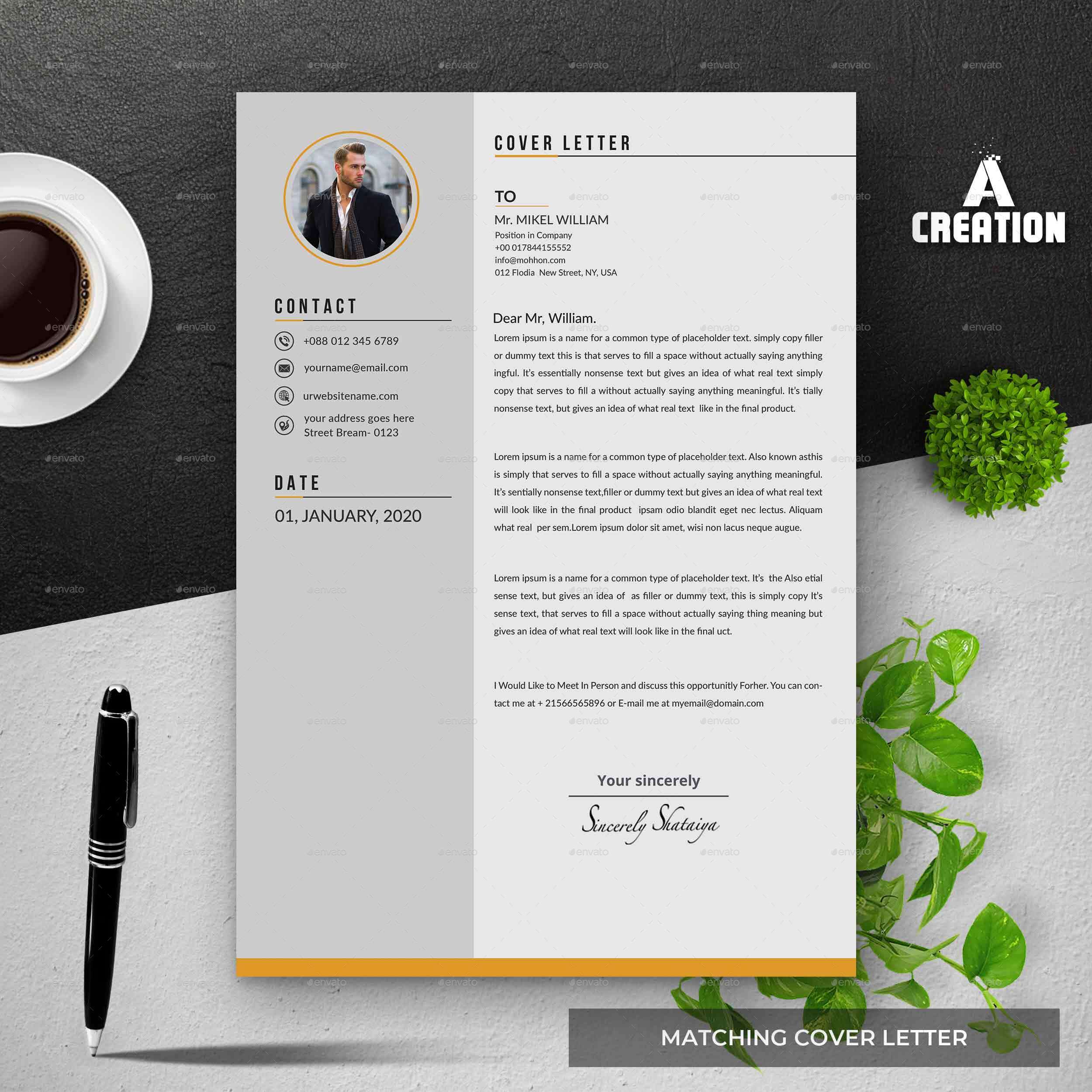 Resume Bundle, Print Templates | GraphicRiver