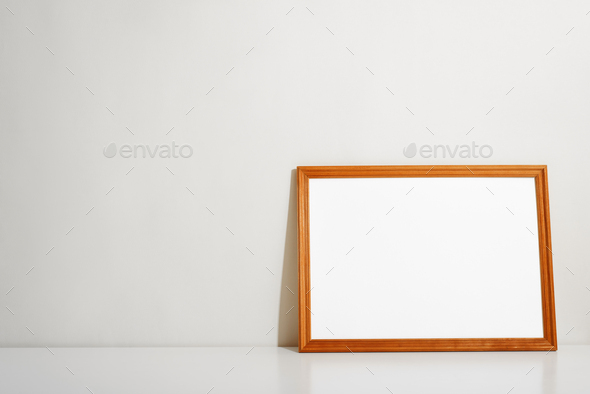 Minimalistic design template with copy space for your text Stock Photo ...