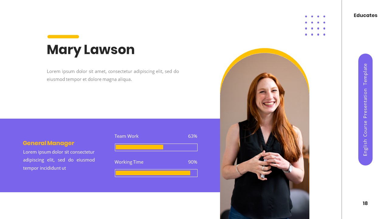 Educates - English Course Powerpoint, Presentation Templates | GraphicRiver