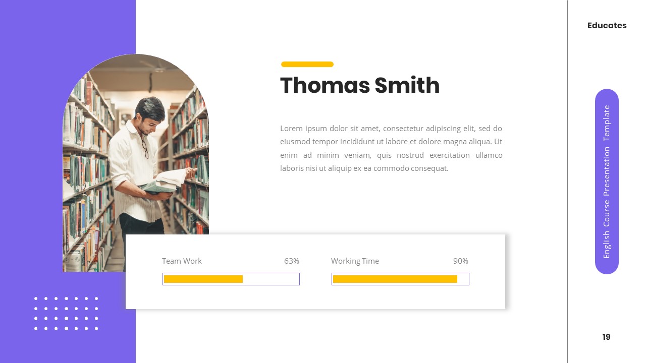 Educates - English Course Powerpoint, Presentation Templates | GraphicRiver