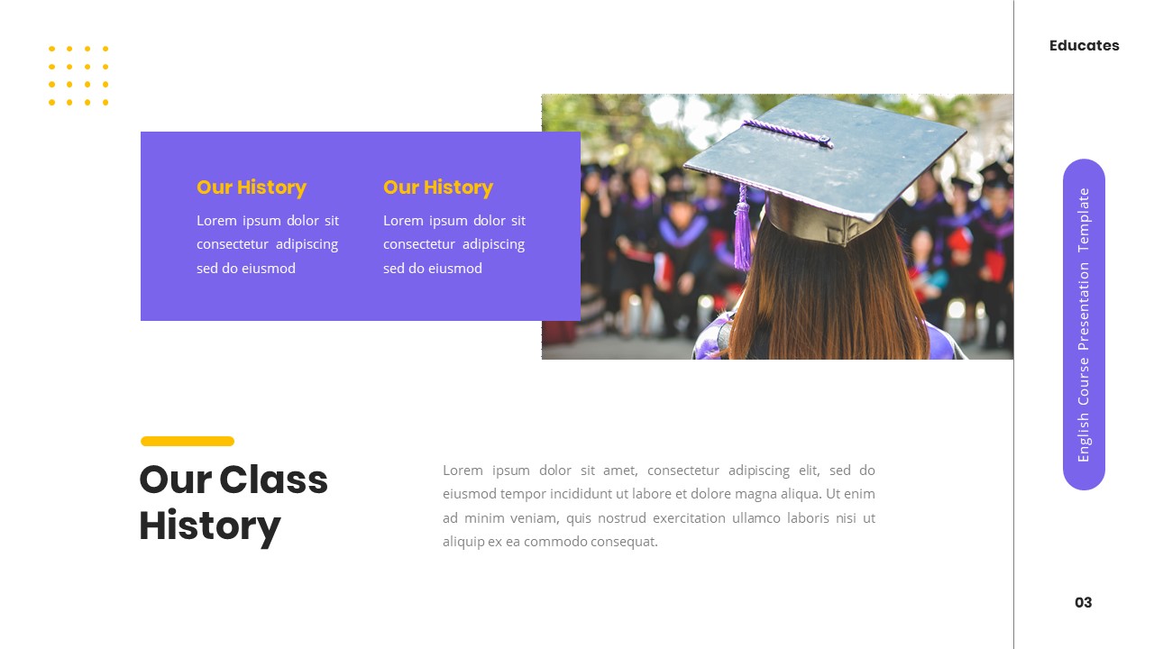 Educates - English Course Powerpoint, Presentation Templates | GraphicRiver