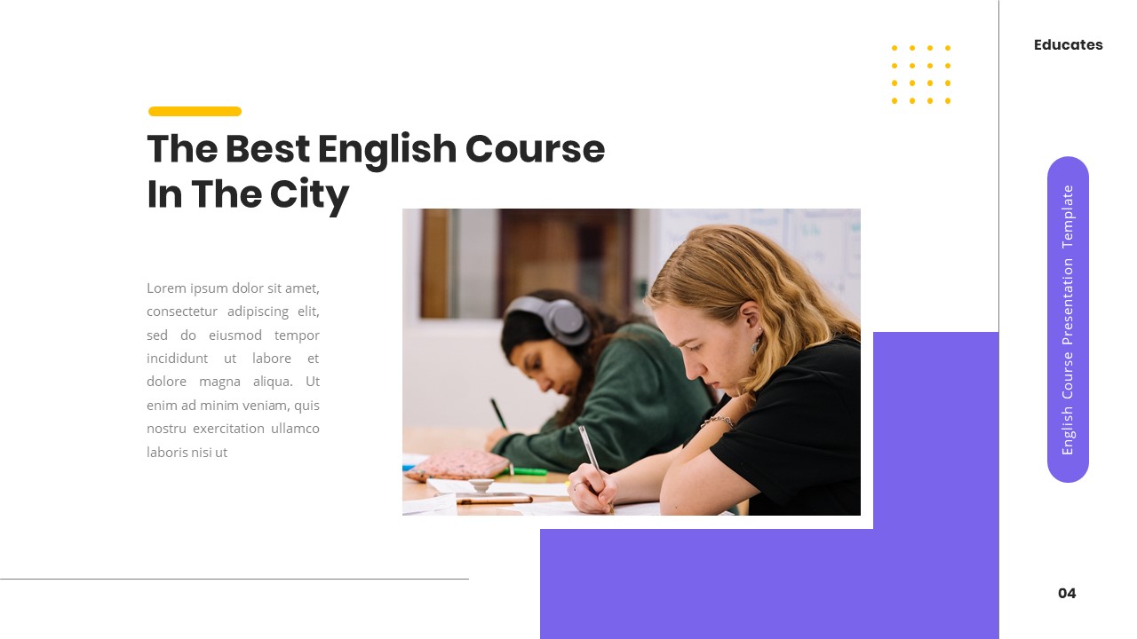 Educates - English Course Keynote, Presentation Templates | GraphicRiver