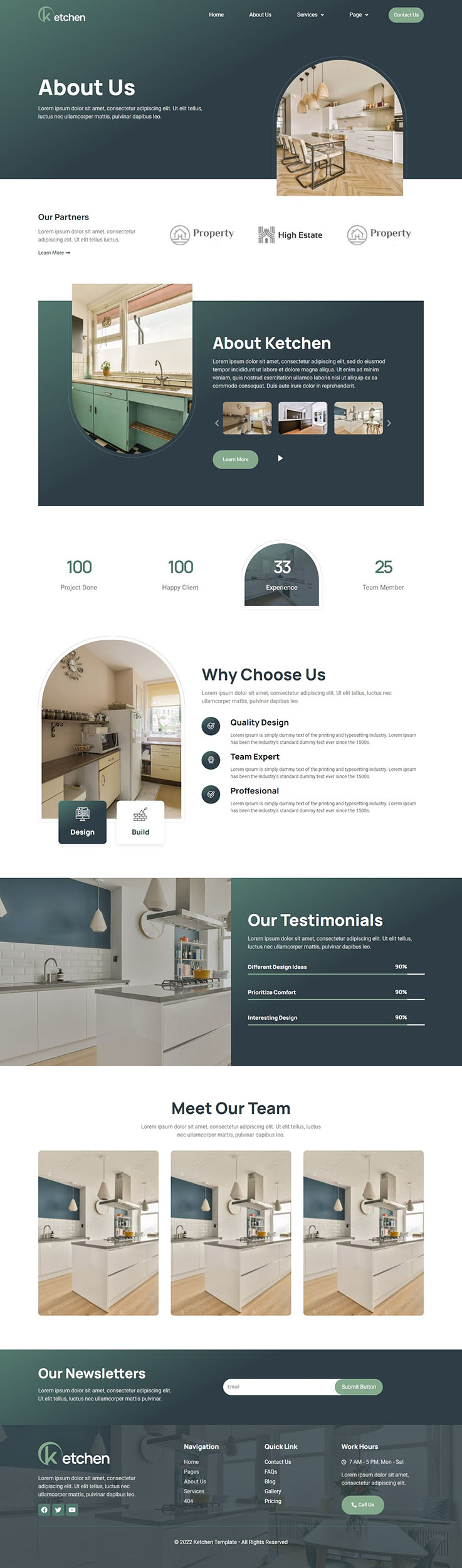 Ketchen - Modern Kitchen Elementor Template Kit by Kitpro | ThemeForest