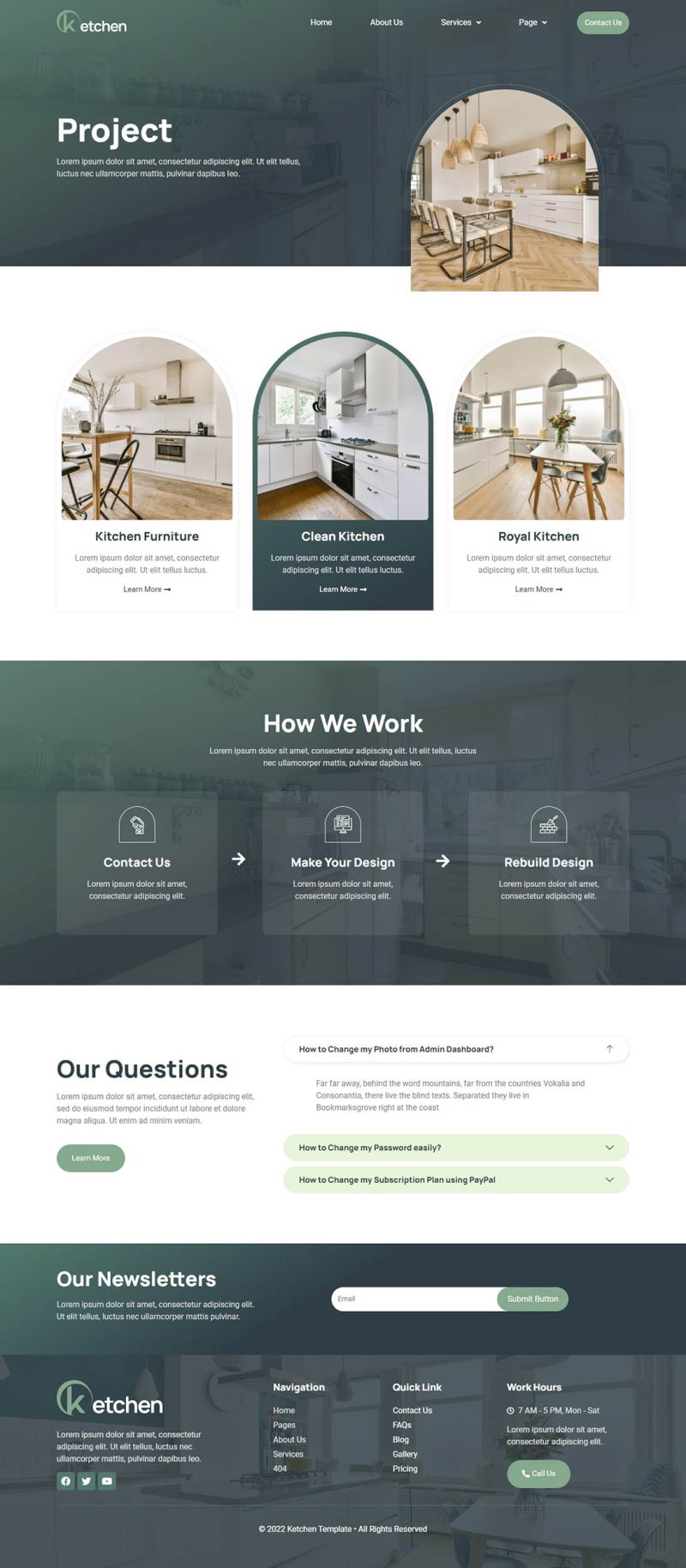 Ketchen - Modern Kitchen Elementor Template Kit by Kitpro | ThemeForest