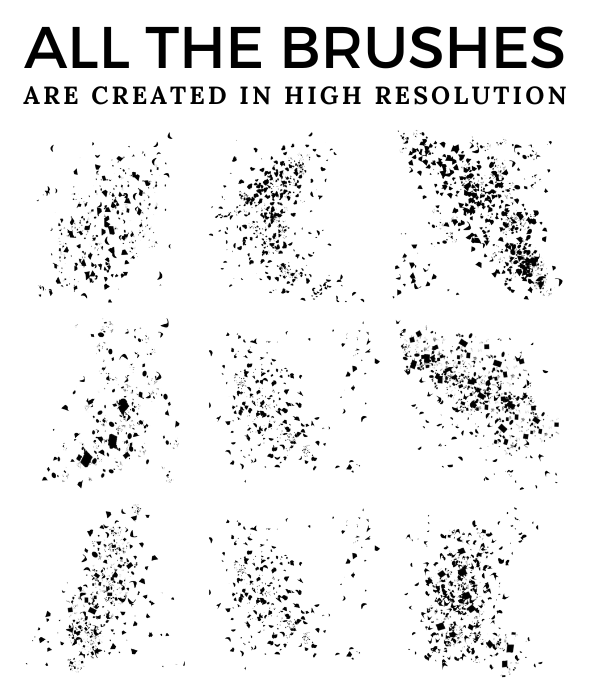 20 Dispersion Brushes for Photoshop, Add-ons | GraphicRiver