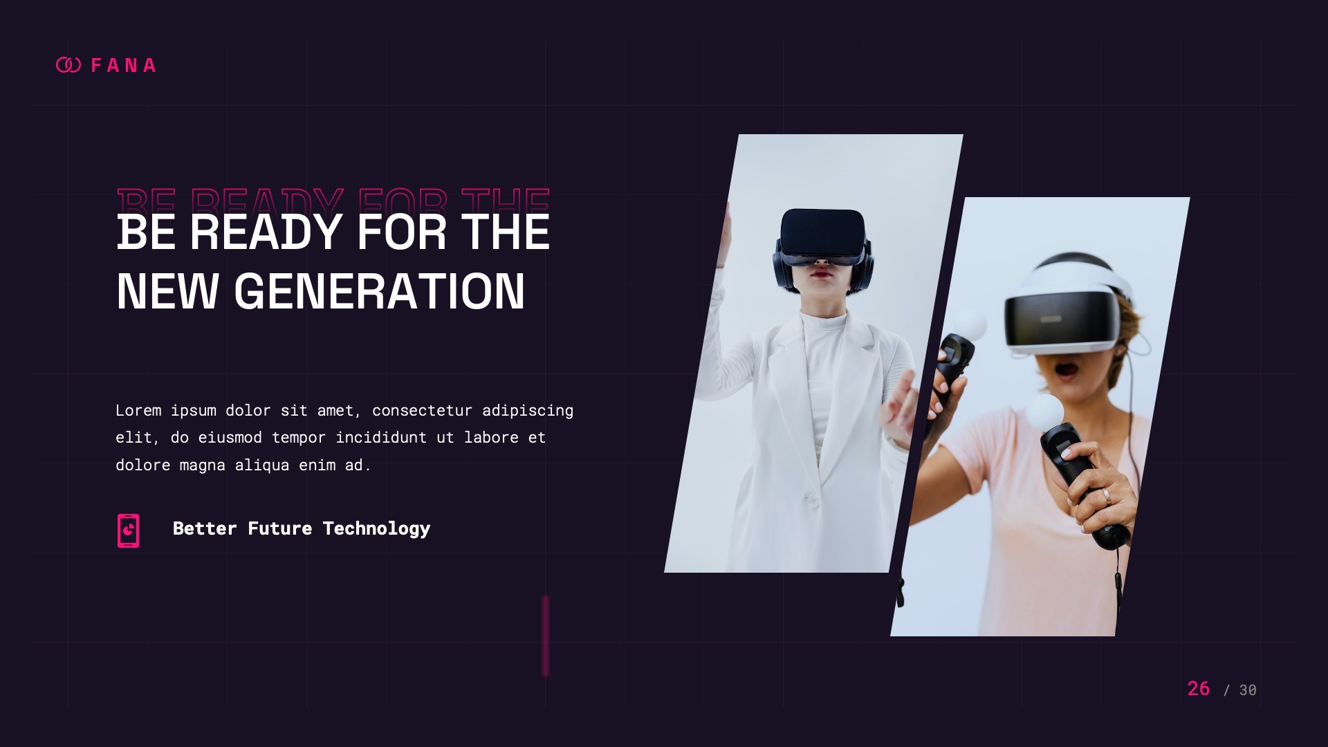 Fana - Virtual Reality Technology Keynote, Presentation Templates ...