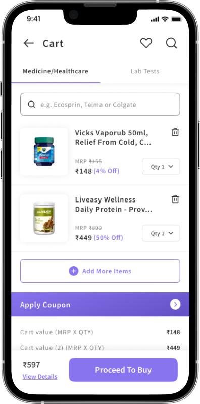 HealthyHub - Online Medicine Ordering Flutter Mobile App Template ...