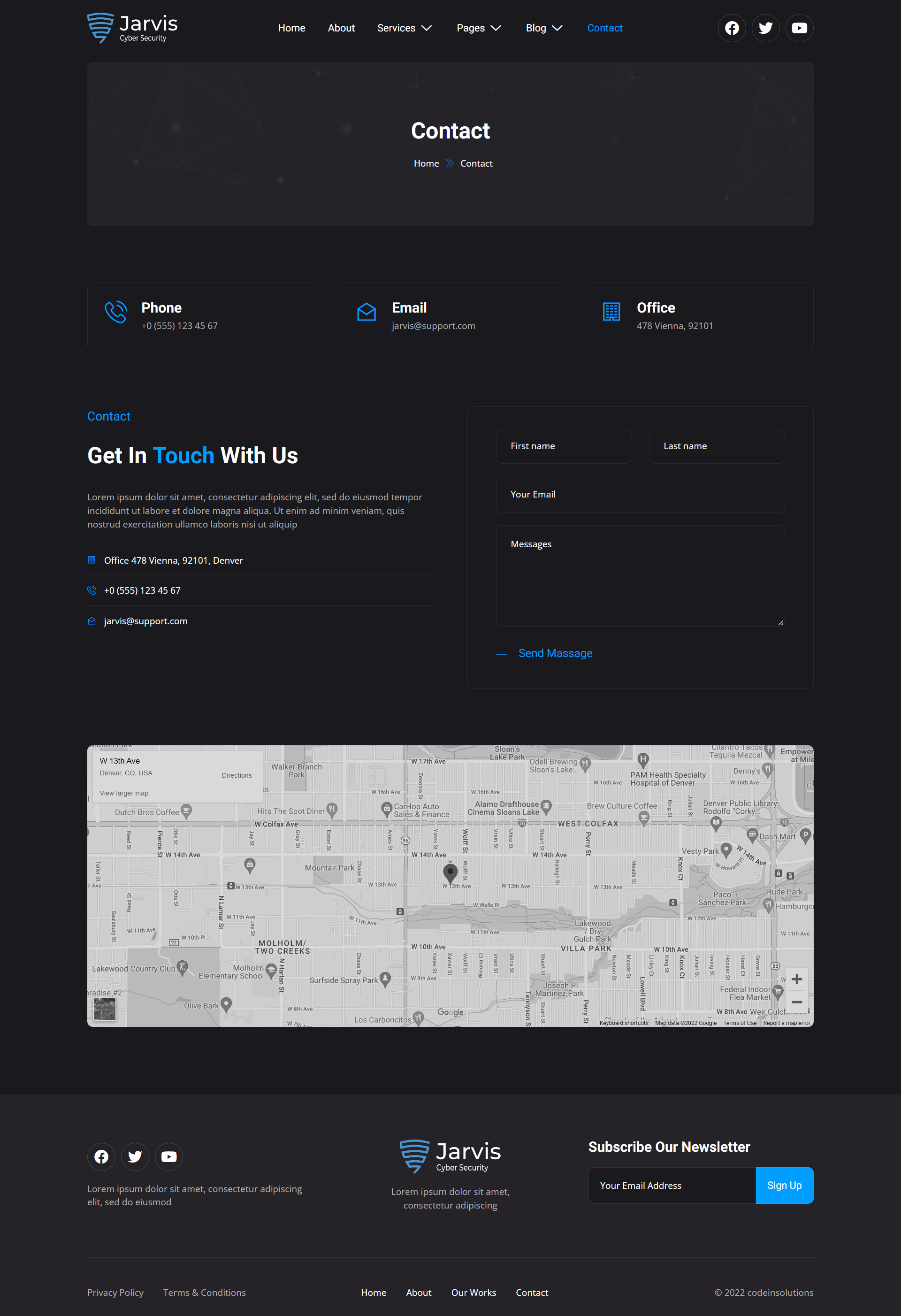 Jarvis - Cyber Security Services Elementor Template Kit by codeinsolutions