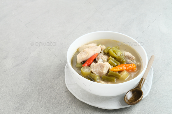 Asem-Asem Ayam or Garang Asem Ayam, Indonesian traditional food Stock ...