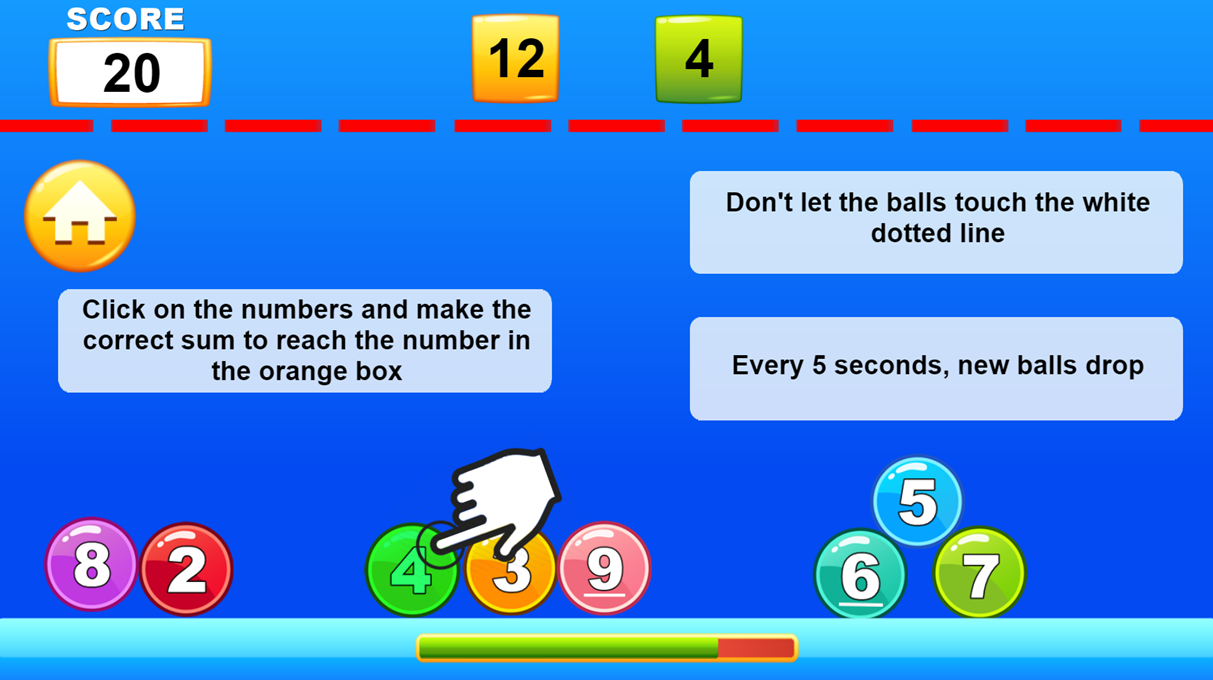 Math Balls Html5mobile Game Construct 3 C3p By Richgames 8286