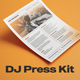 Event DJ Press Kit Template, Print Templates | GraphicRiver
