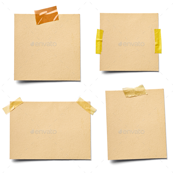 note paper blank sign tag label vintage Stock Photo by dvatri | PhotoDune