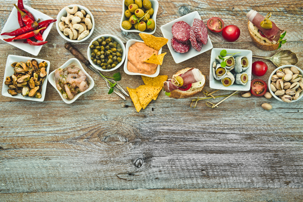 National Spanish tapas Stock Photo by tan4ikk | PhotoDune