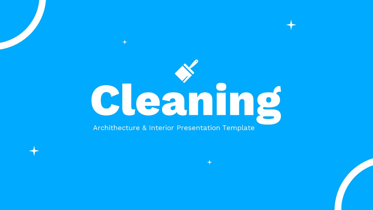 Cleaning - Archithecture & Interior Powerpoint Template, Presentation ...
