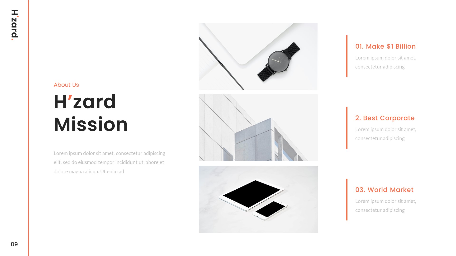 H'zard - Company Profile Keynote Template by SlideShoot | GraphicRiver