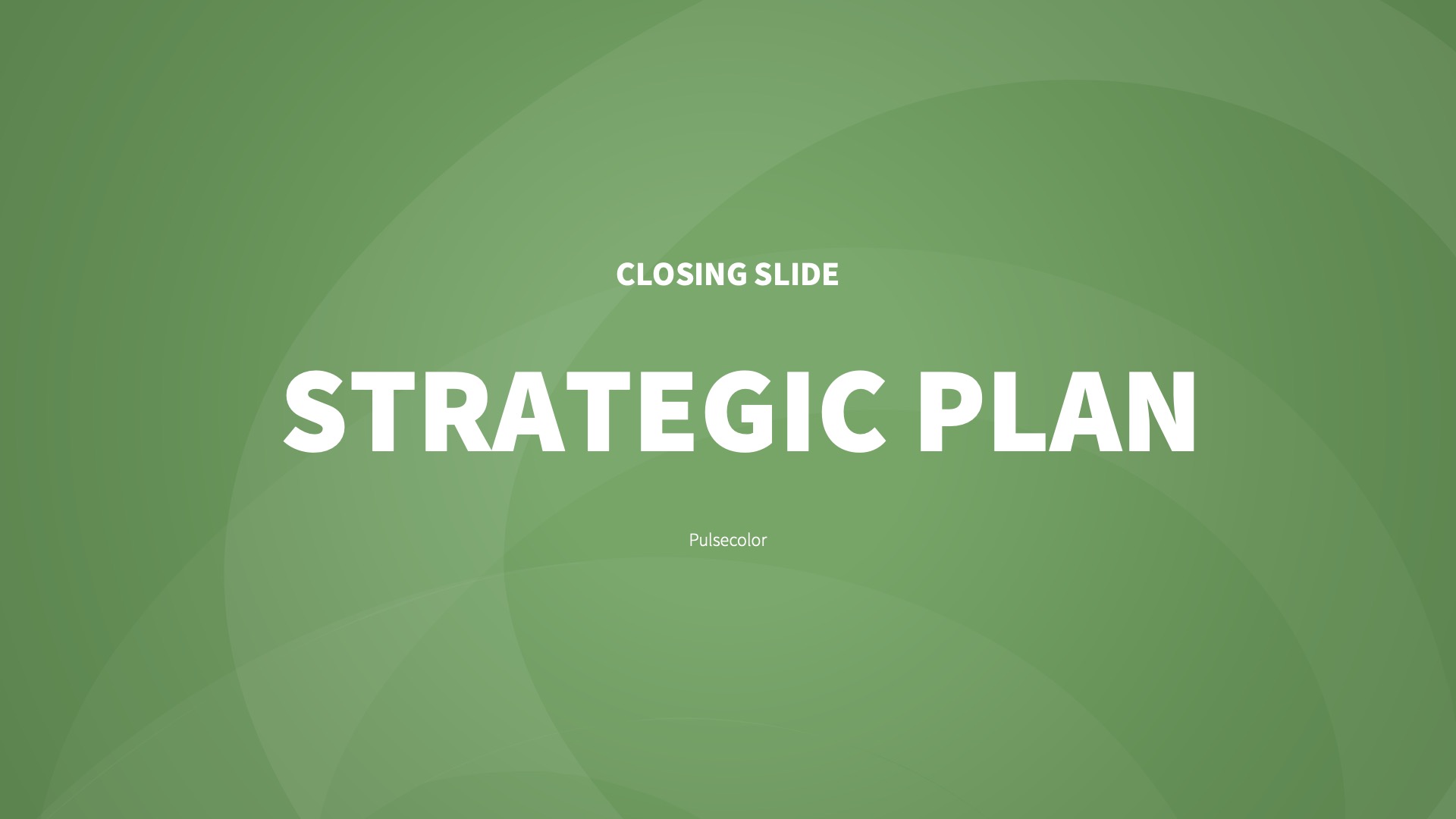 Strategic Plan - PowerPoint Infographics Slides, Presentation Templates