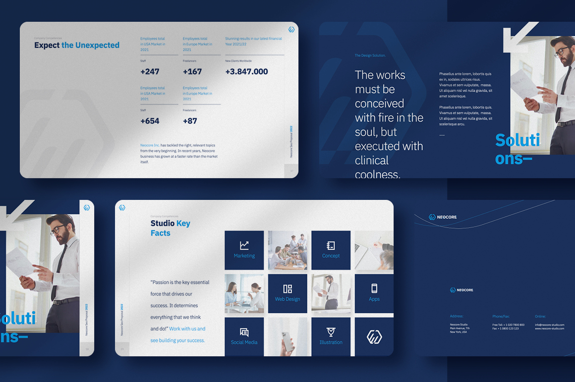SEO Proposal Powerpoint Presentation Template, Presentation Templates