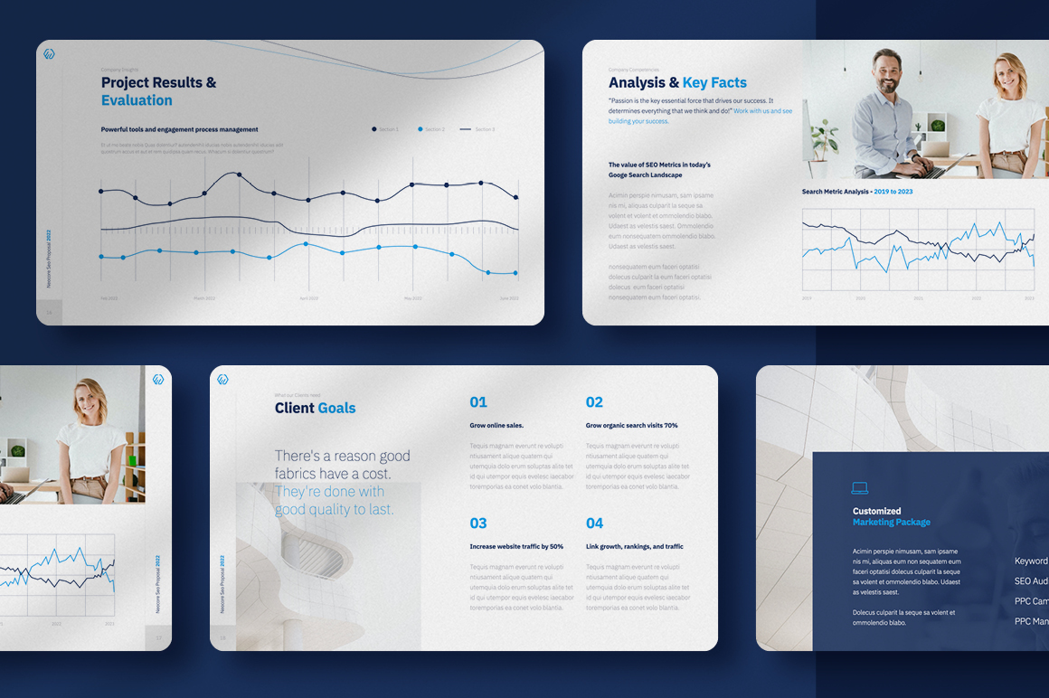 SEO Proposal Powerpoint Presentation Template, Presentation Templates