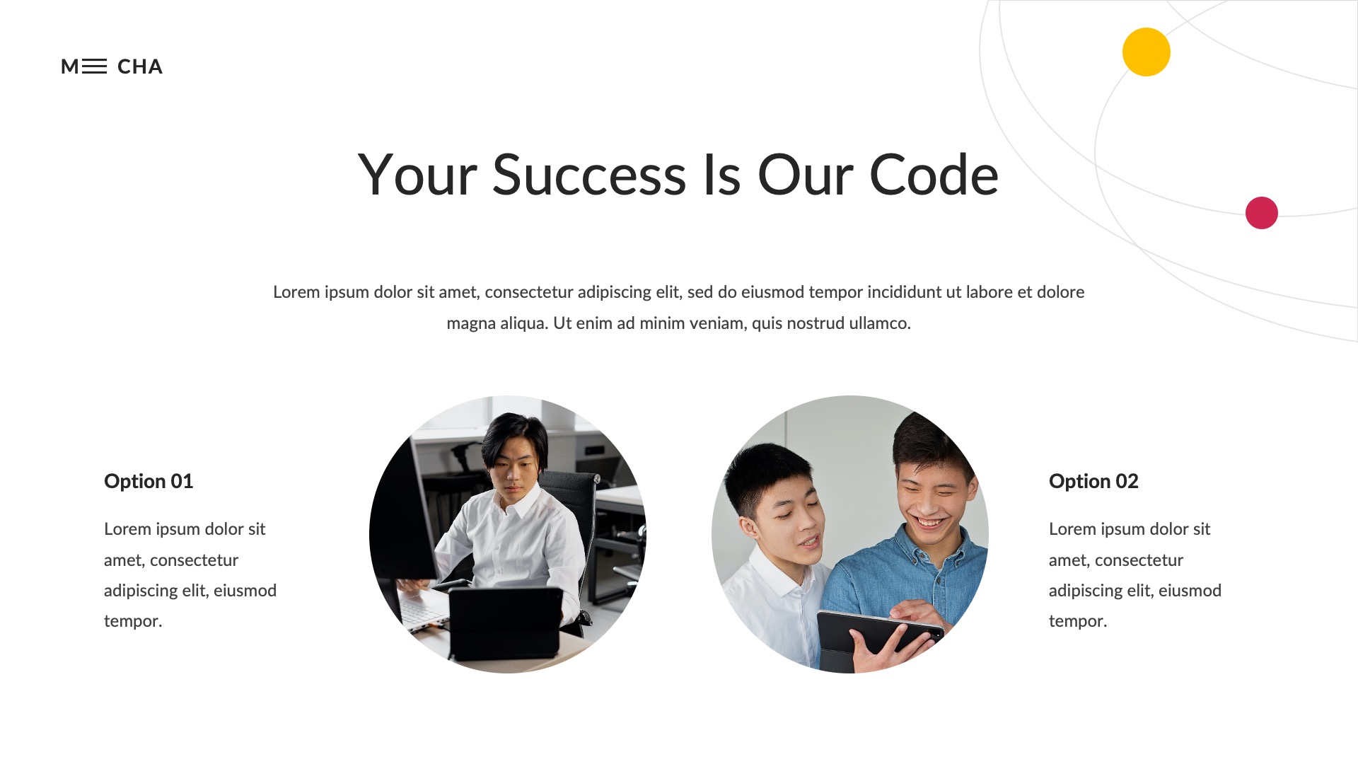 Mecha - Coding Agency Presentation PowerPoint, Presentation Templates