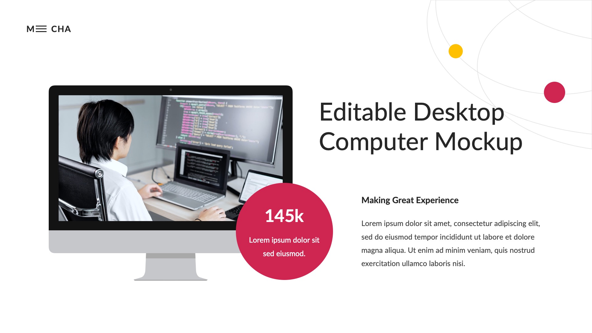 Mecha - Coding Agency Presentation PowerPoint, Presentation Templates