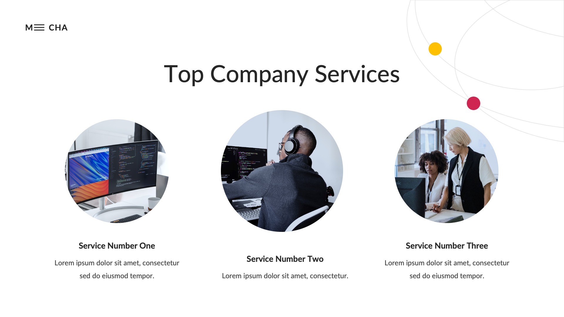 Mecha - Coding Agency Presentation PowerPoint, Presentation Templates