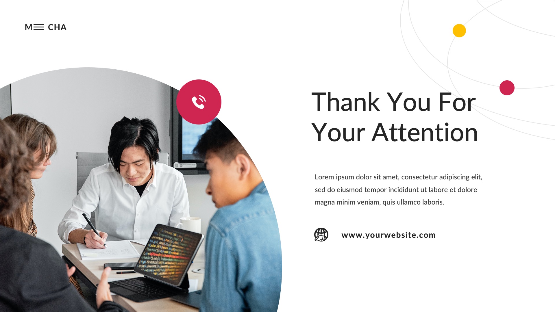 Mecha - Coding Agency Presentation PowerPoint, Presentation Templates