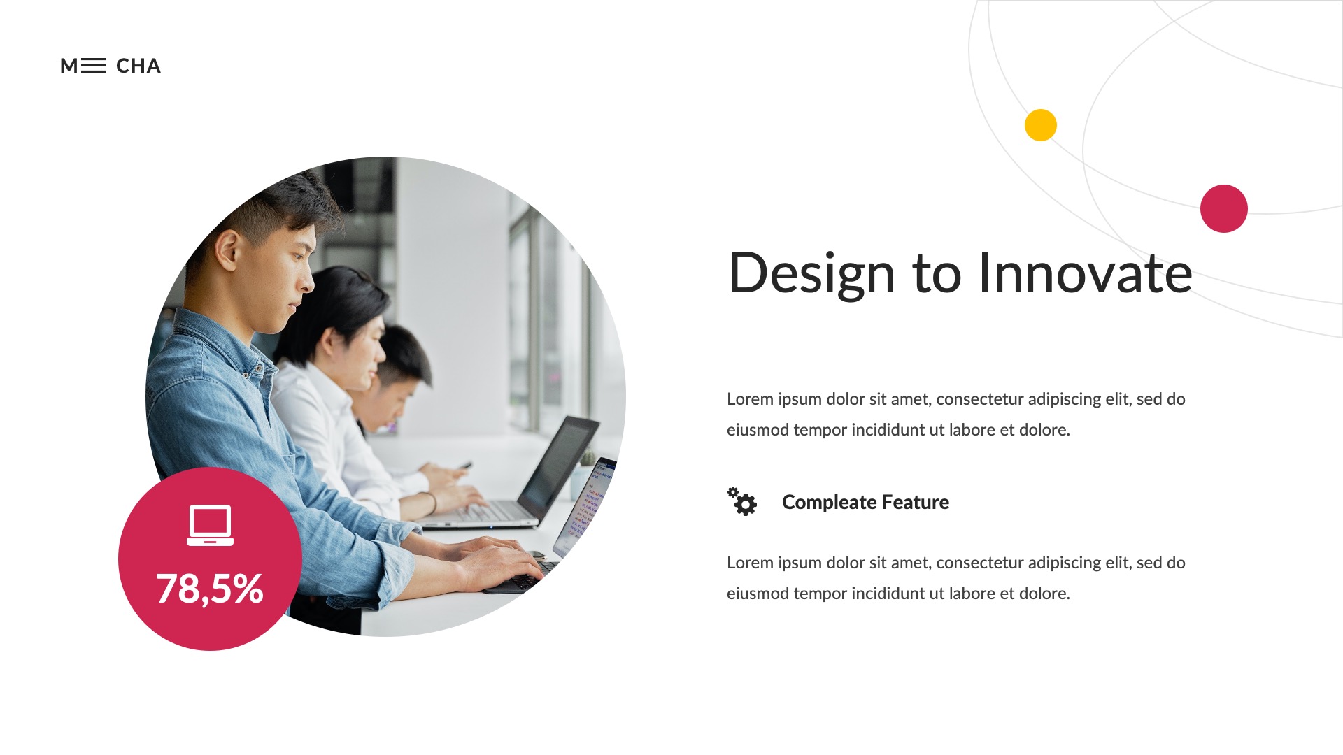 Mecha - Coding Agency Presentation PowerPoint, Presentation Templates