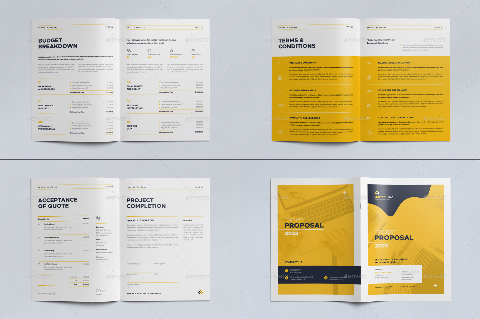 Proposal, Print Templates | GraphicRiver