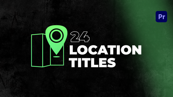 24 Location Titles, Premiere Pro Templates | VideoHive