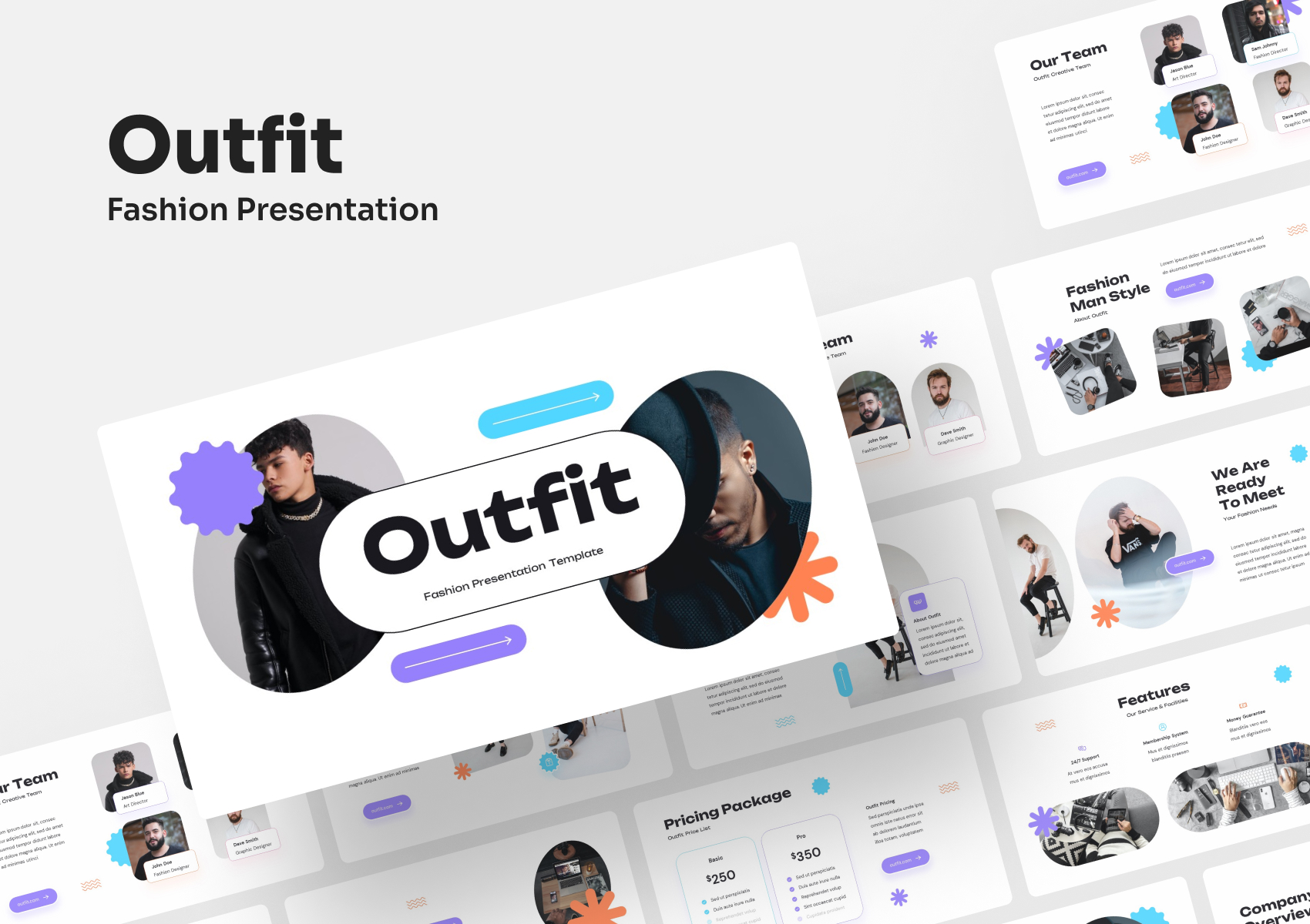 Outfit - Fashion PowerPoint Presentation, Presentation Templates ...