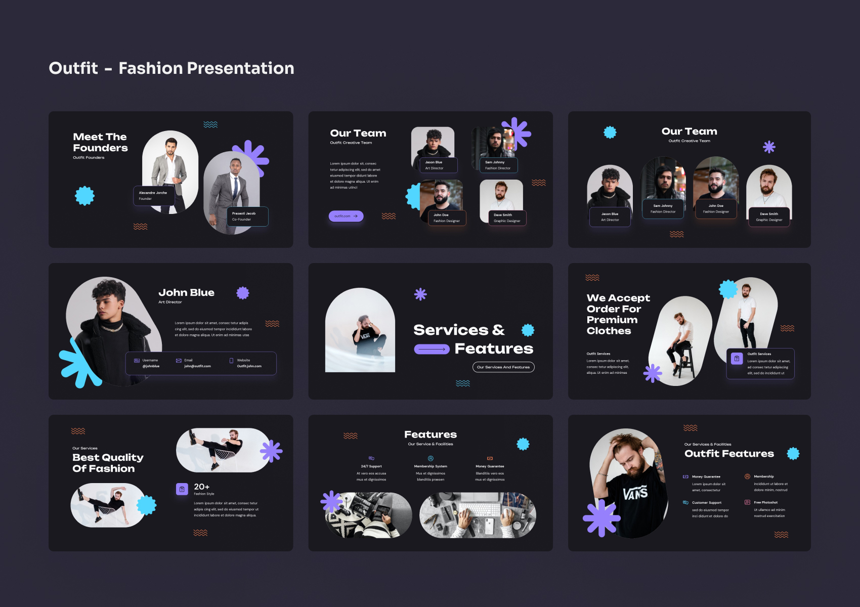 Outfit - Fashion PowerPoint Presentation, Presentation Templates ...