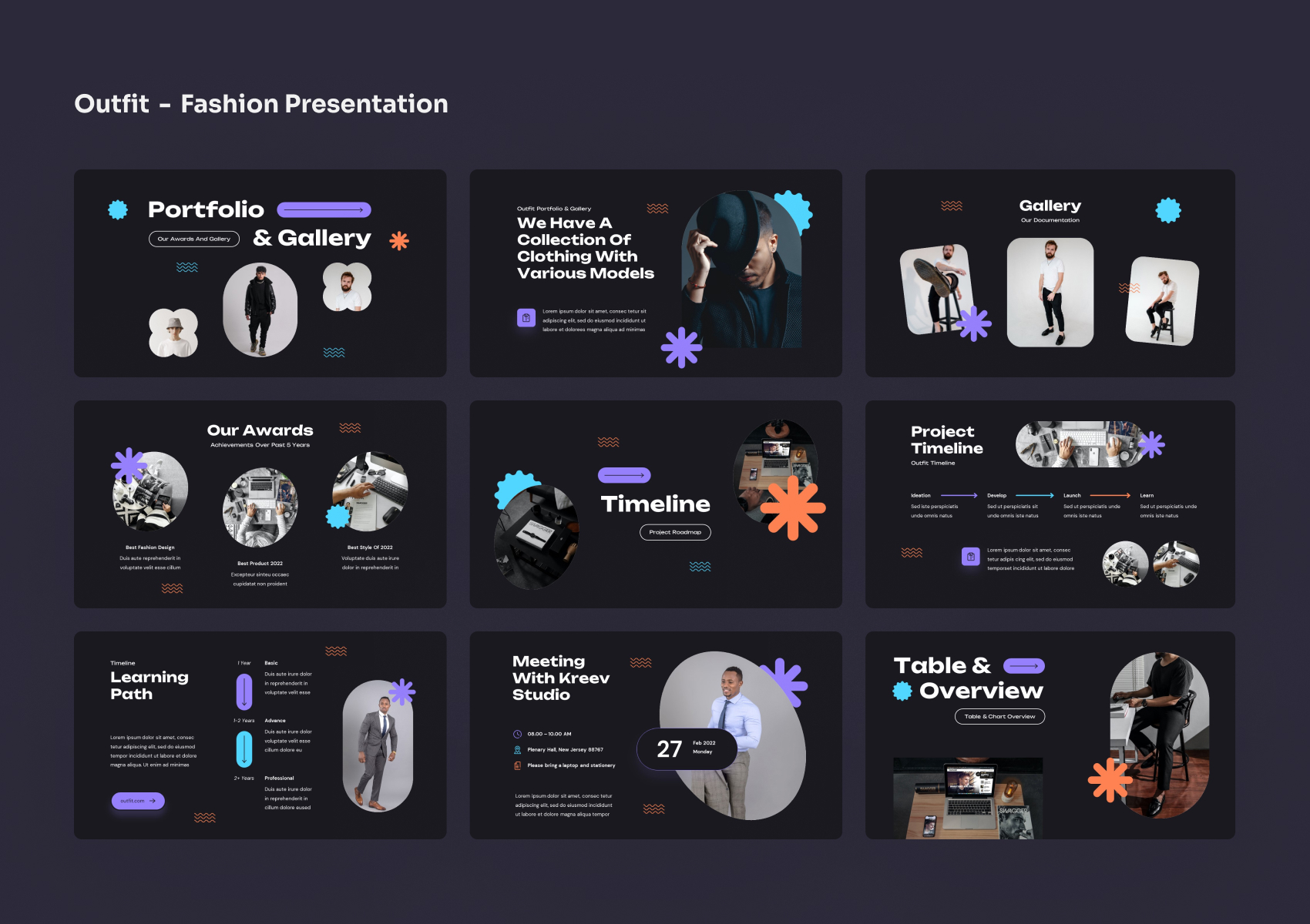 Outfit - Fashion PowerPoint Presentation, Presentation Templates ...