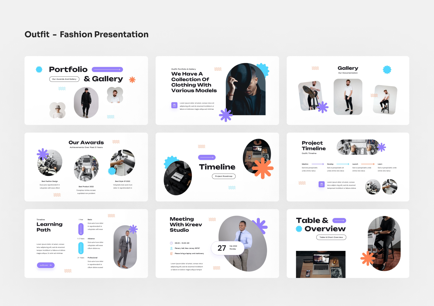 Outfit - Fashion PowerPoint Presentation, Presentation Templates ...